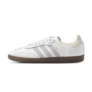 【adidas 愛迪達】Samba OG 男鞋 女鞋 灰白色 復古 焦糖底 休閒鞋 IH4880-momo購物網 - 好評推薦 - 2025年4月
