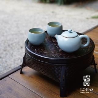 【LohasPottery 陸寶】汝窯西施望月茶組 汝窯天青色(一壺兩杯 紫砂經典壺型－西施壺)-momo購物網 - 好評推薦 - 2025年7月