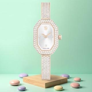 【SWAROVSKI 施華洛世奇】Dextera Bangle 璀璨 手環式 手錶 女錶 禮物-30.5x19mm(5672987)-momo ...