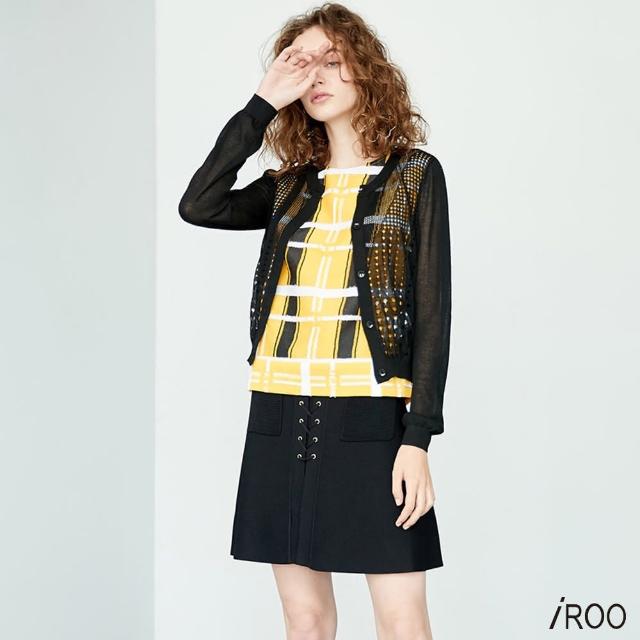 【iROO】素面經典針織長袖外套 - momo購物網 - 好評推薦 -2025年2月