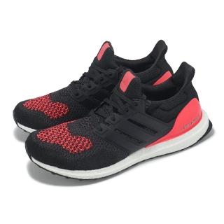 【adidas 愛迪達】慢跑鞋 Ultraboost 1.0 男鞋 黑 紅 緩震 馬牌輪胎底 運動鞋 愛迪達(JQ2272)-momo購物網 ...
