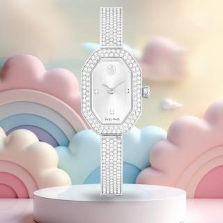 【SWAROVSKI 施華洛世奇】Dextera Bangle 水晶時尚手錶 女錶-30.5x19mm(5672977)-momo購物網 ...