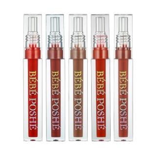 【BEBE POSHE 奢華寶貝】琉璃水潤光唇蜜5入組-momo購物網 - 好評推薦 - 2025年10月