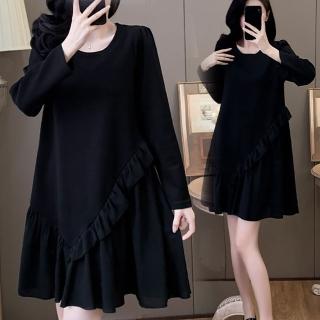 【麗質達人】9484黑色長袖洋裝-LY(L-5XL)-momo購物網 - 好評推薦 - 2025年8月