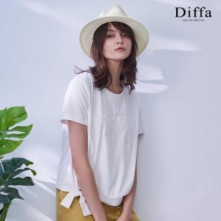 【Diffa】Scenic花卉電繡針織衫-女-momo購物網 - 好評推薦 - 2025年9月