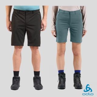 【ODLO官方直營】男 女 ASCENT LIGHT 健行 輕量 彈性 短褲 薰灰綠 黑(防潑水 彈性 登山 健行 戶外活動)-momo購物網 ...