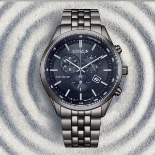 【CITIZEN 星辰】GENTS系列 亞洲限定款 光動能計時三眼手錶-42mm(AT2577-57L)-momo購物網 - 好評推薦 ...
