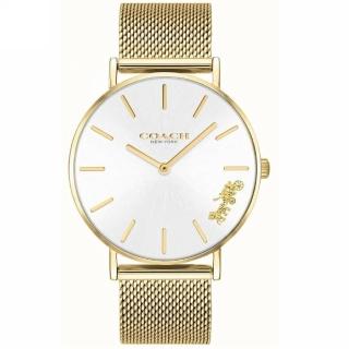 【COACH】COACH 美國頂尖精品經典馬車米蘭式腕錶-玫瑰金-14503125-momo購物網 - 好評推薦 - 2025年6月