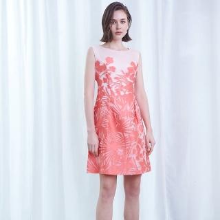 【NADIA LIN 林臣英】粉嫩緹花清新無袖洋裝(洋裝)-momo購物網 - 好評推薦 - 2025年12月