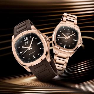 【MIDO 美度】MULTIFORT TV 先鋒 大日期機械對錶-40+35mm 禮物(M0495263729100 ...