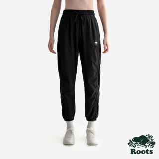 【Roots】Roots女裝- ATHLEISURE 平織長褲(黑色)-momo購物網 - 好評推薦 - 2025年5月