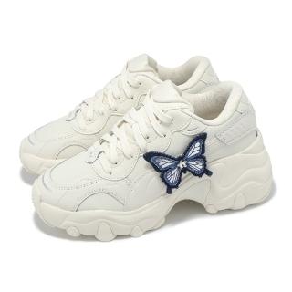 【PUMA】休閒鞋 Pulsar Wedge Wns Butterfly 女鞋 米白 蝴蝶 厚底 增高(400976-01)-momo購物網 ...