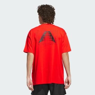 【adidas 愛迪達】ANTHONY EDWARDS 短袖上衣 T恤 男 JD6155-momo購物網