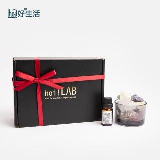 【hoi!LAB】X水晶礦石香氛禮盒(琥珀岩蘭草10ml)-momo購物網 - 好評推薦 - 2025年8月
