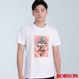 【BOBSON】男款印圖上衣(74007-80)-momo購物網 - 好評推薦 - 2025年10月