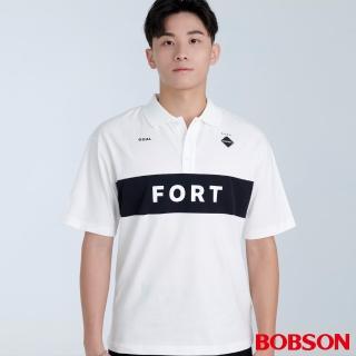 【BOBSON】男款寬版POLO上衣(74013-80)-momo購物網