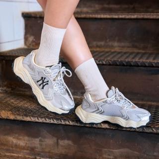 【MLB】厚底老爹鞋 運動休閒鞋 Chunky Jogger系列 紐約洋基隊(3ASHW075N-50SIS)-momo購物網