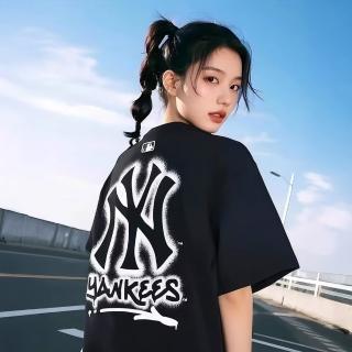 【MLB】短袖T恤 紐約洋基隊(3ATSB0353-50BKS)-momo購物網