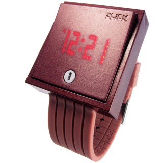 【Click】Wall Switch奇異開關錶-酒紅(CL-WL-BURD)-momo購物網 - 好評推薦 - 2025年9月