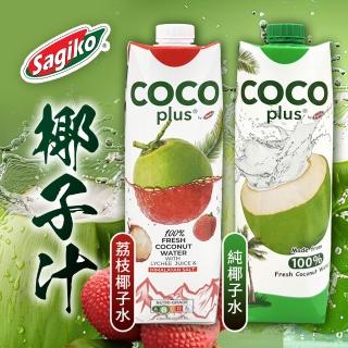 【Cocoplus】椰子水 1000ml x 6瓶 箱裝(純椰子水 荔枝喜瑪拉雅粉紅鹽味)-momo購物網 - 好評推薦 - 2025年6月