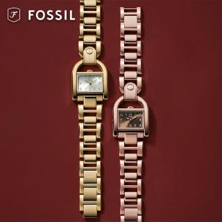【FOSSIL】Harwell系列 ES5327 ES5328 林予晞推薦 馬鞍 夜光指針 不鏽鋼 石英 女錶-momo購物網 - 好評推薦 ...