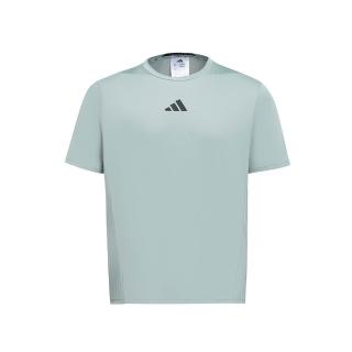 【adidas 愛迪達】D4T INT. Tee 男款 綠色 三葉草 愛迪達 吸濕 排汗 運動 圓領 休閒 短袖 JI8187-momo購物網 ...