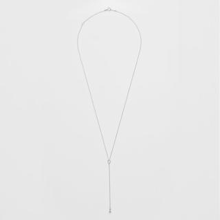 【agete】SV纖細Y字鍊-momo購物網 - 好評推薦 - 2025年8月