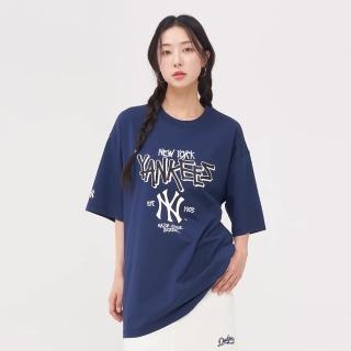 【MLB】短袖T恤 紐約洋基隊(3ATSB0553-50NYS)-momo購物網