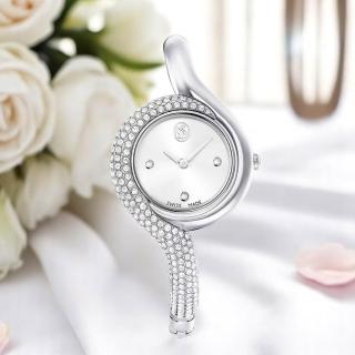 【SWAROVSKI 施華洛世奇】Dextera 手鐲式 時尚腕錶 女錶 手錶(5700996)-momo購物網 - 好評推薦 - 2025年12月