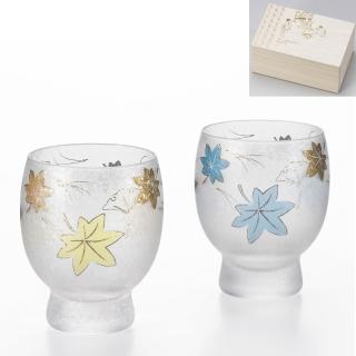 【ADERIA】ADERIA 楓葉對杯木盒禮盒組-145ml 1組(玻璃杯 手工杯 日本杯 玻璃杯禮盒)-momo購物網 - 好評推薦 - 2025年7月