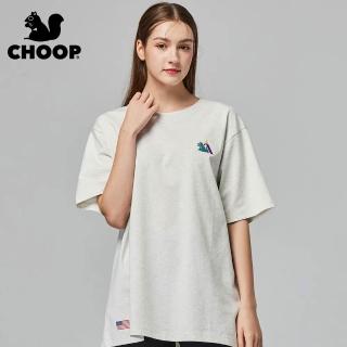 【CHOOP】小松鼠-抗皺親膚柔滑奶油棉T(露營)-momo購物網 - 好評推薦 - 2025年10月
