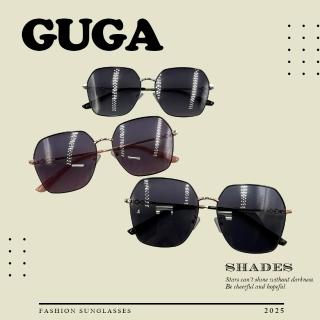 【GUGA】偏光太陽眼鏡 LADY GIRL摩登款(鍍金質感鏡框 視野清晰 UV400抗紫外線)-momo購物網 - 好評推薦 - 2025年12月