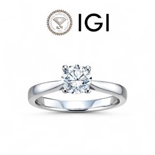 【鉅曜】IGI 50分D色 鉑金PT950 經典圓鑽四爪鑽戒(培育鑽石未來美鑽)-momo購物網 - 好評推薦 - 2025年9月