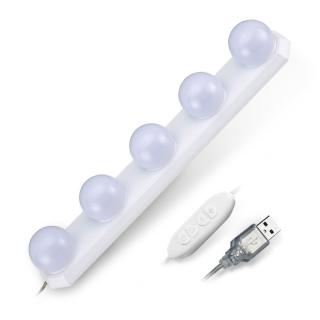 【RONEVER】多功能LED化妝鏡燈-5燈(PA016)-momo購物網 - 好評推薦 - 2025年8月