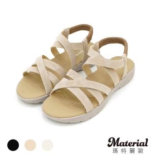 【MATERIAL 瑪特麗歐】涼鞋 MIT交叉羅馬涼鞋 T90001(涼鞋)-momo購物網 - 好評推薦 - 2025年10月