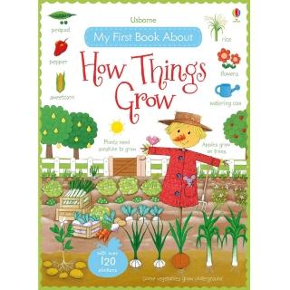 【iBezT】How Things Grow(Usborne Stickers Book貼紙書)-momo購物網 - 好評推薦 - 2026年5月