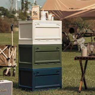 【DaoDi】4入組原木板三開折疊收納箱-特大號72L(露營收納箱 車箱置物箱 摺疊收納)-momo購物網 - 好評推薦 - 2025年9月