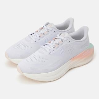【DESCENTE】迪桑特 慢跑鞋 女鞋 運動鞋 緩震 ENERZITE SUPER V4 灰粉 DS25SSUF30265-momo購物網 - 好評推薦 - 2025年10月
