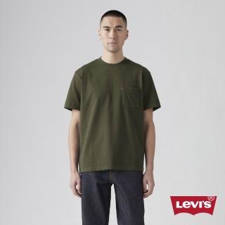 【LEVIS】短袖 Tee 胸前口袋 小紅旗標 男生上衣 人氣新品 A8605-0013-momo購物網