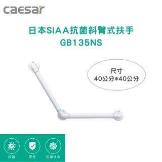 【CAESAR 凱撒衛浴】日本SIAA抗菌斜臂式扶手(GB135NS)-momo購物網 - 好評推薦 - 2025年9月