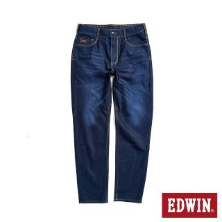 【EDWIN】男裝 JERSEYS 加大碼 超彈力高腰丹寧錐形迦績褲(原藍磨)-momo購物網 - 好評推薦 - 2025年9月