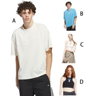 【adidas 愛迪達】上衣 背心 男 女 中性 短袖 多款任選(IR6383 IR6382 IS2434 IU2456)-momo購物網 ...