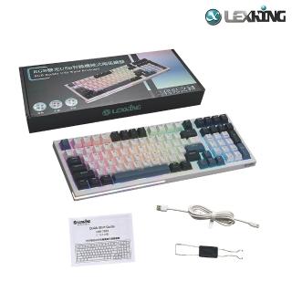 【Lexking】雷斯特 LKB-7203 RGB 機械式鍵盤(支援 Windows / Mac)-momo購物網 - 好評推薦 - 2026年5月