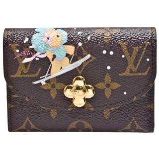 【Louis Vuitton 路易威登】M12239 聖誕限定Snow Show系列經典Rosalie Monogram帆布零錢包-momo ...