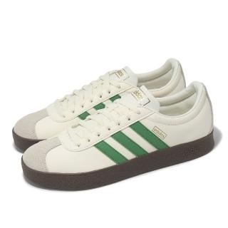 【adidas 愛迪達】休閒鞋 VL Court 2.0 男鞋 女鞋 米白 綠 焦糖底 復古 愛迪達(JH5061)-momo購物網 - 好評 ...