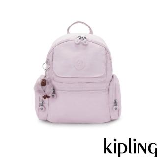 【KIPLING】泡泡紫多口袋拉鍊後背包-MATTA-momo購物網 - 好評推薦 - 2025年12月
