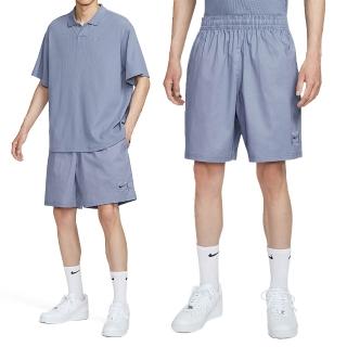【NIKE 耐吉】As U Nsw Skyring Short Gcel 男款 藍灰色 寬鬆 休閒 短褲 IH8664-499-momo購物網 ...