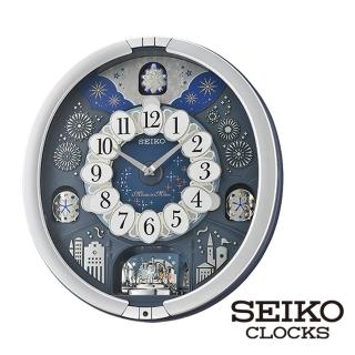 【SEIKO 精工】煙火晚宴Hi-Fi音樂掛鐘QXM379S(18組Hi-Fi音樂 整點音樂報時)-momo購物網 - 好評推薦 - 2026年5月