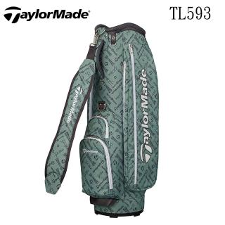 【TaylorMade】ICON GRAPHIC TL593 CartBag 輕量高爾夫球桿袋(石松綠新色+滿滿Taylormade logo ...