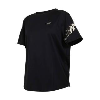 【asics 亞瑟士】女ICON短袖T恤-吸濕排汗 上衣 運動 休閒(2012D177-001)-momo購物網 - 好評推薦 - 2025年10月